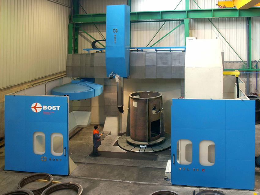 Vertical lathes vertical turning and milling machine bost vtl c