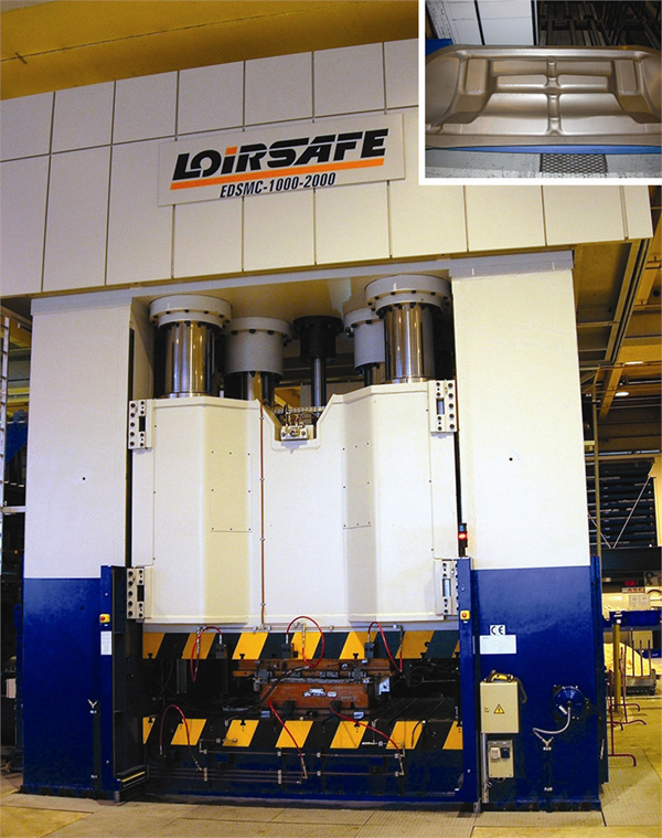 Hydraulic stamping presses loiresafe18