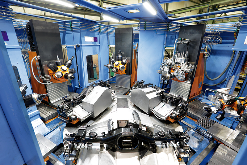 CNC flexible rotary transfer machine | AFM