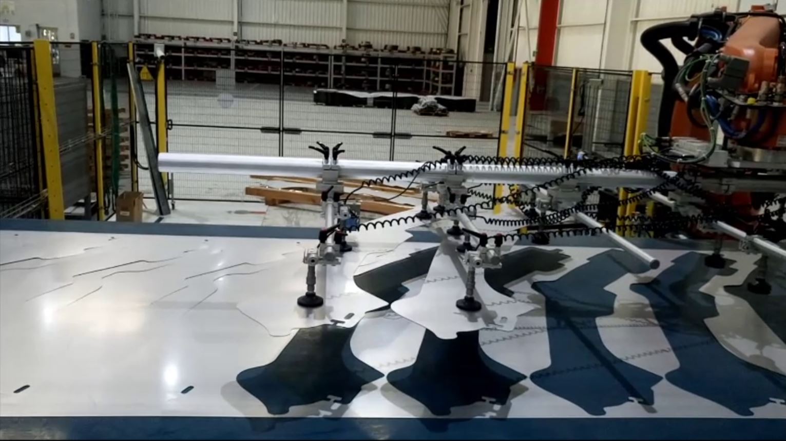 Stacking system for laser blanking lines | AFM