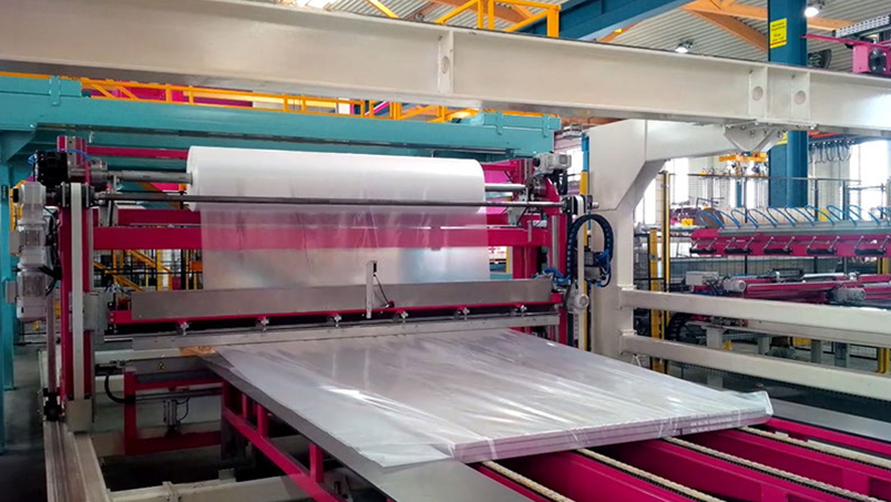 Handling & packaging line for metal sheets | AFM
