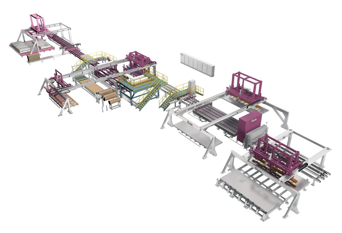 Handling & packaging line for metal sheets | AFM